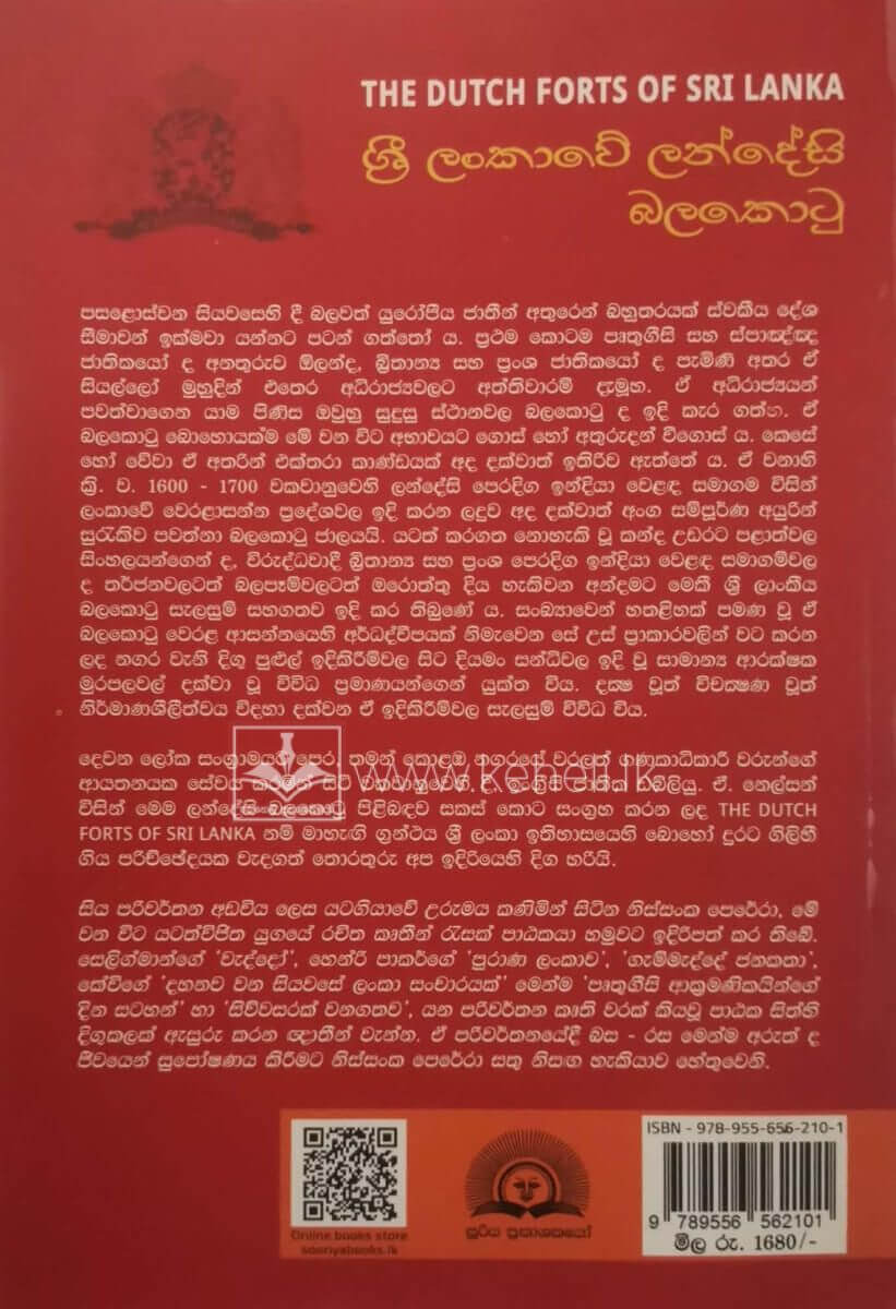 Sri lankawe landesi balakotu – ශ්‍රී ලංකාවේ ලන්දේසි බලකොටු – Keheli.lk