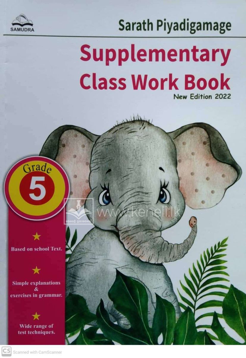 Supplementary class work book -grade-5 – Keheli.lk