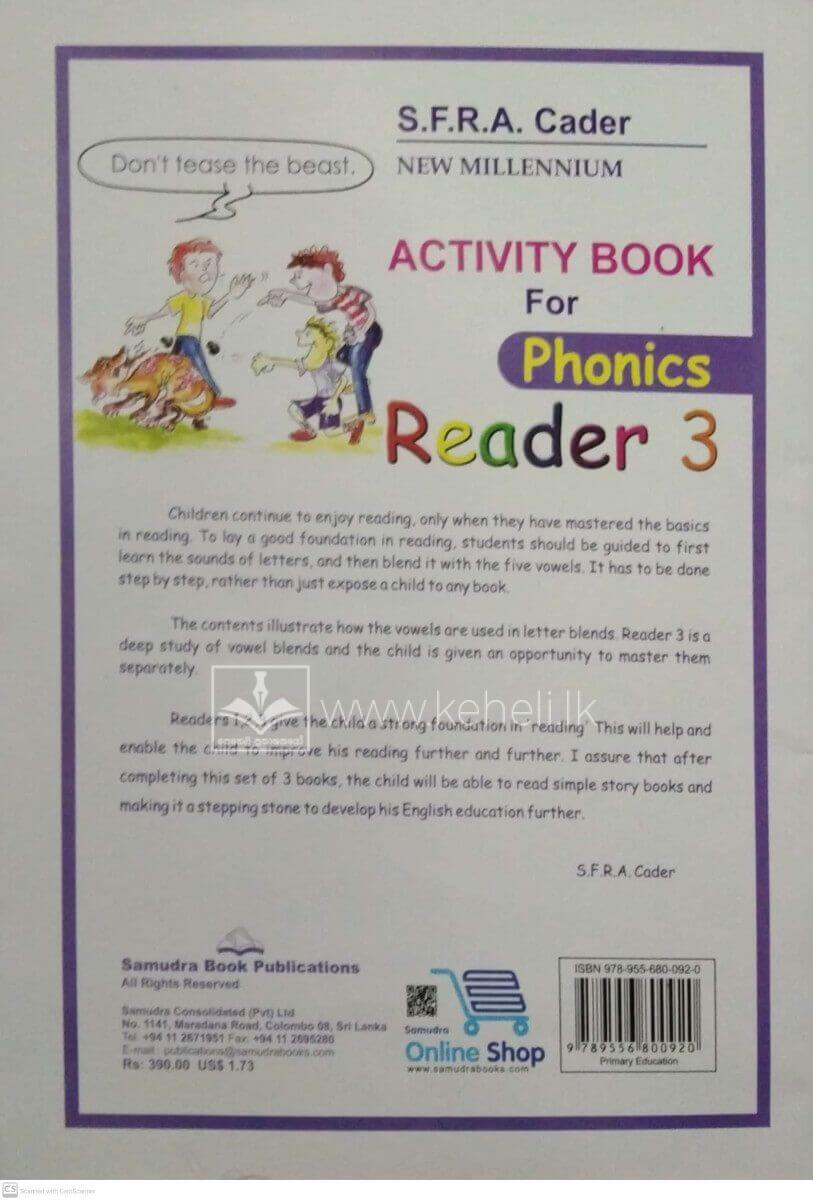 New millennium activity book for phonics reader 3 – Keheli.lk